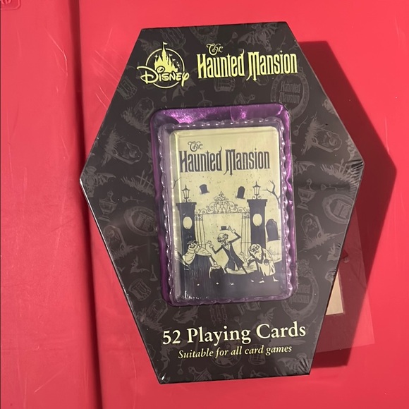 Disney | Games | Disney The Haunted Mansion Playing Cards | Poshmark